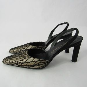 Richard Tyler | Shoes | Richard Tyler Slingback Mules Heel Sandals ...